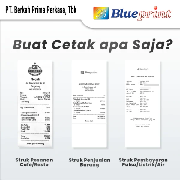 Printer Thermal PPOB Printer Kasir BLUEPRINT Lite 58D Support (USB ...
